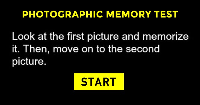 Is your memory better than 99% of test takers? (This test is not easy ...