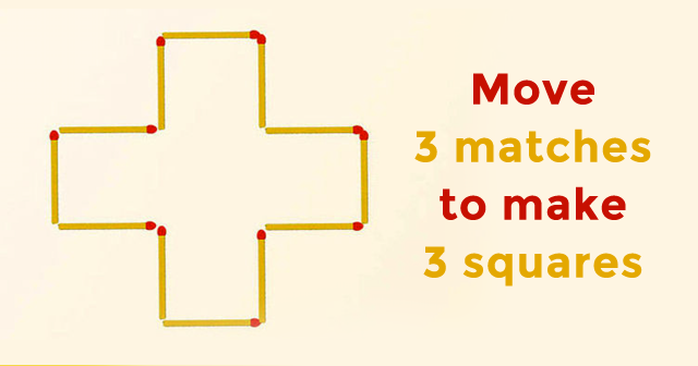 Can You Solve These 10 Matchstick Puzzles from Our Childhood ...