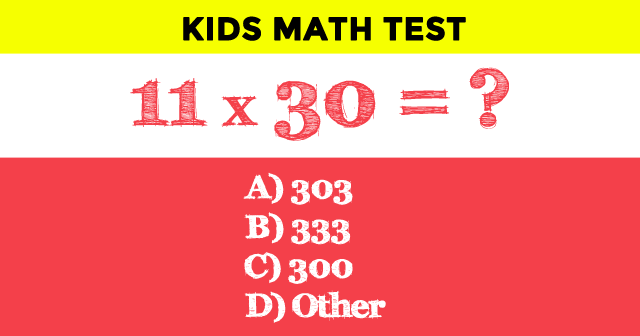 82% Of Adults Fail This Math Test For Kids | MyDailyQuizz