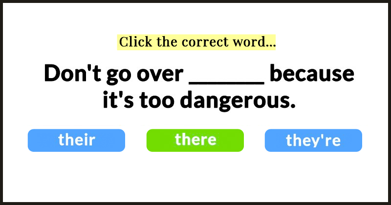 15 Super Tricky Sentences, Can You Correctly Complete All Of Them ...