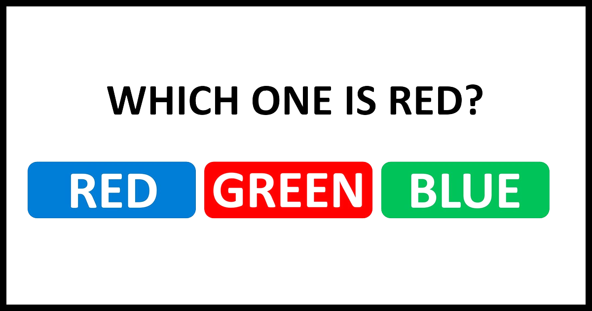 Will You Be Confused By This Tricky Color Test? | MyDailyQuizz