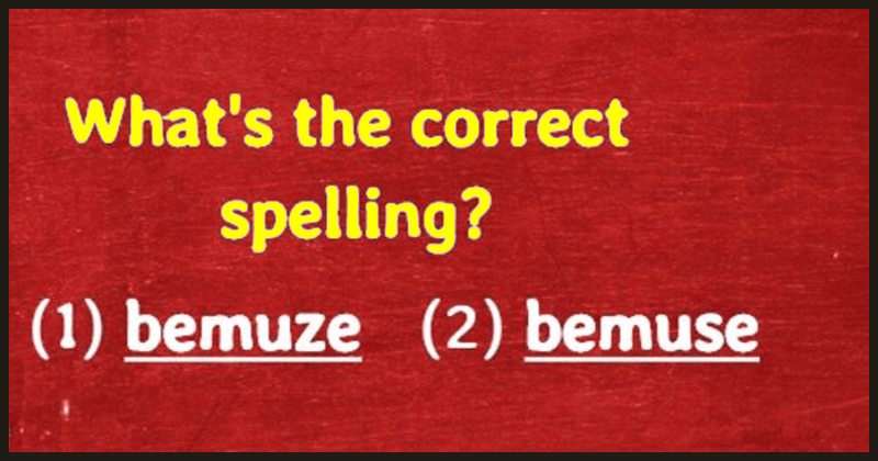 50 People Tried This Difficult Spelling Test And Only 2 Got A Perfect ...