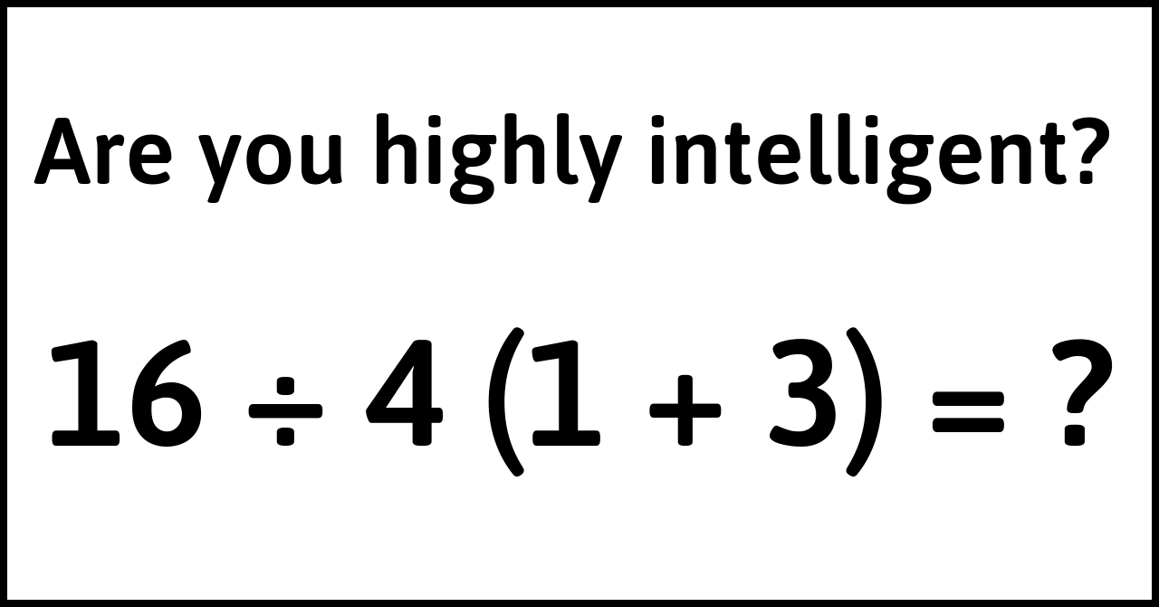 Pass The Hardest IQ Drill If Your Logic Is In The 99th Percentile ...