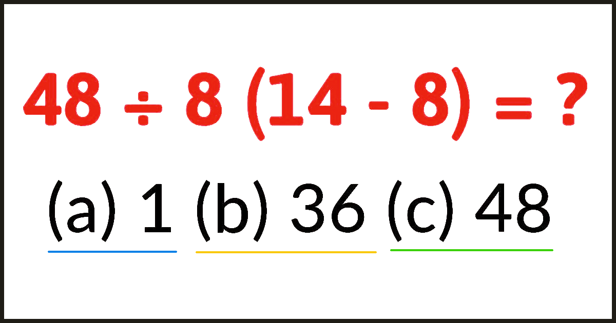 Can You Score 5/10 In This High School Math Test? | MyDailyQuizz