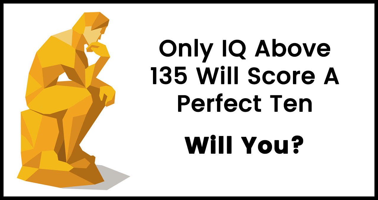 Are You In The 135 IQ Club? | MyDailyQuizz