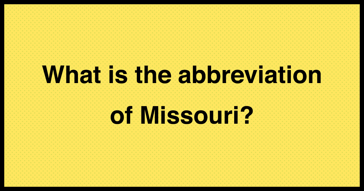 Only Americans With High IQ Know The Abbreviations Of These 24 US ...
